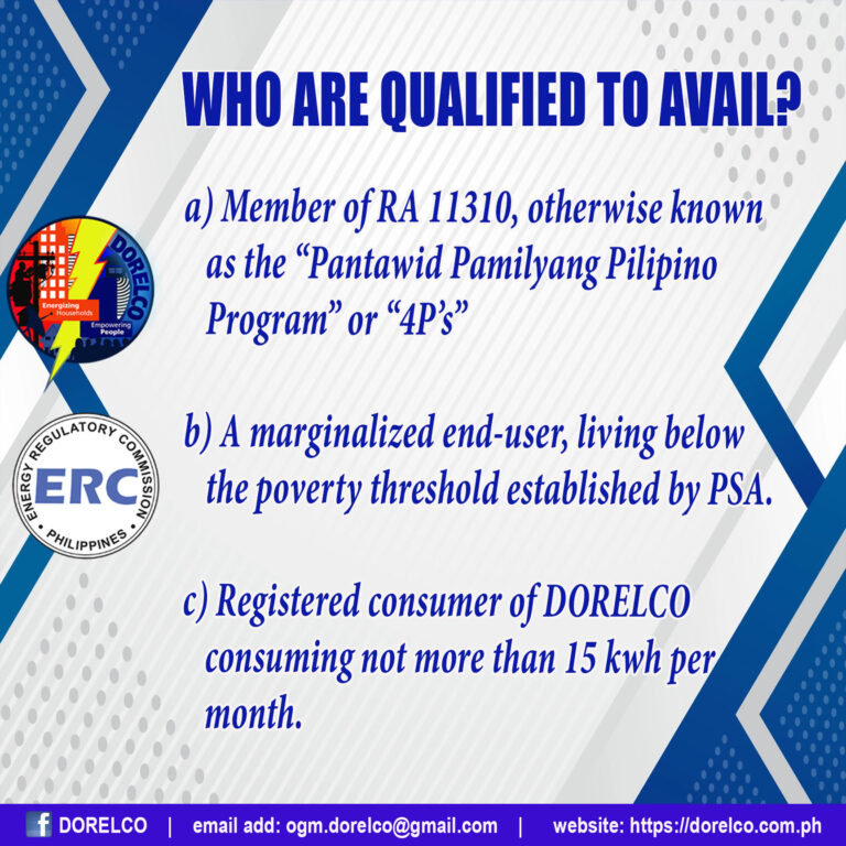 DOE, ERC and DSWD signed the IRR of RA 11552 – Don Orestes Romualdez ...